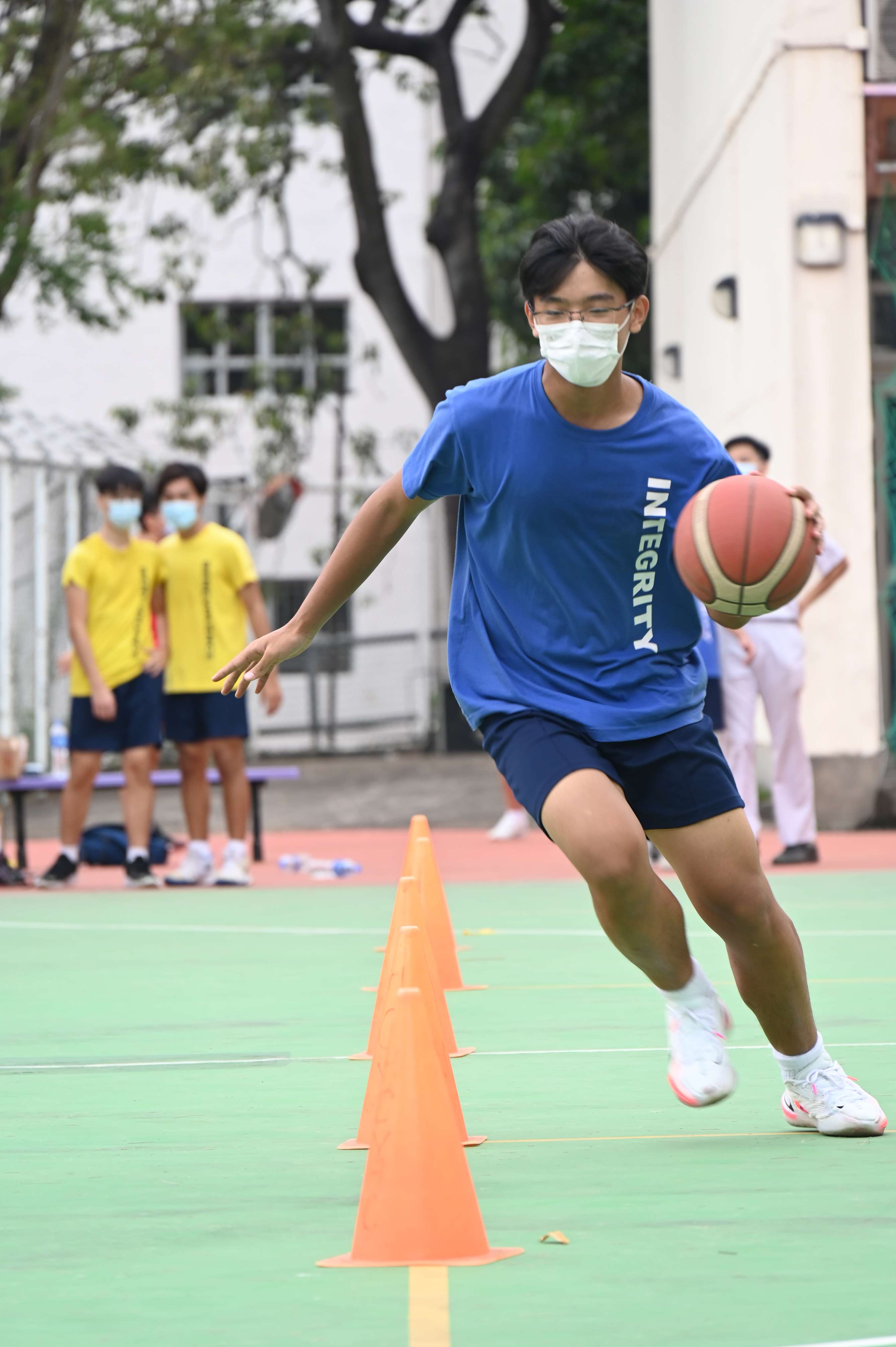 Inter-house basketball competition